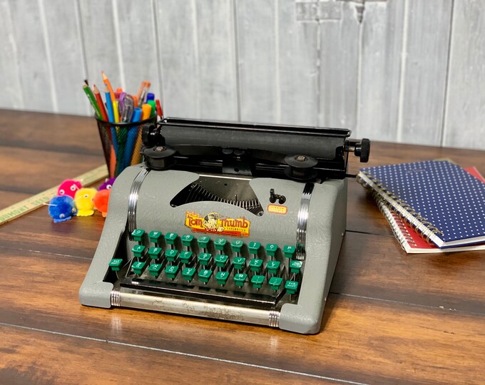 Reconditioned Working 1953 Tom Thumb Vintage Childrens Manual Portable ...