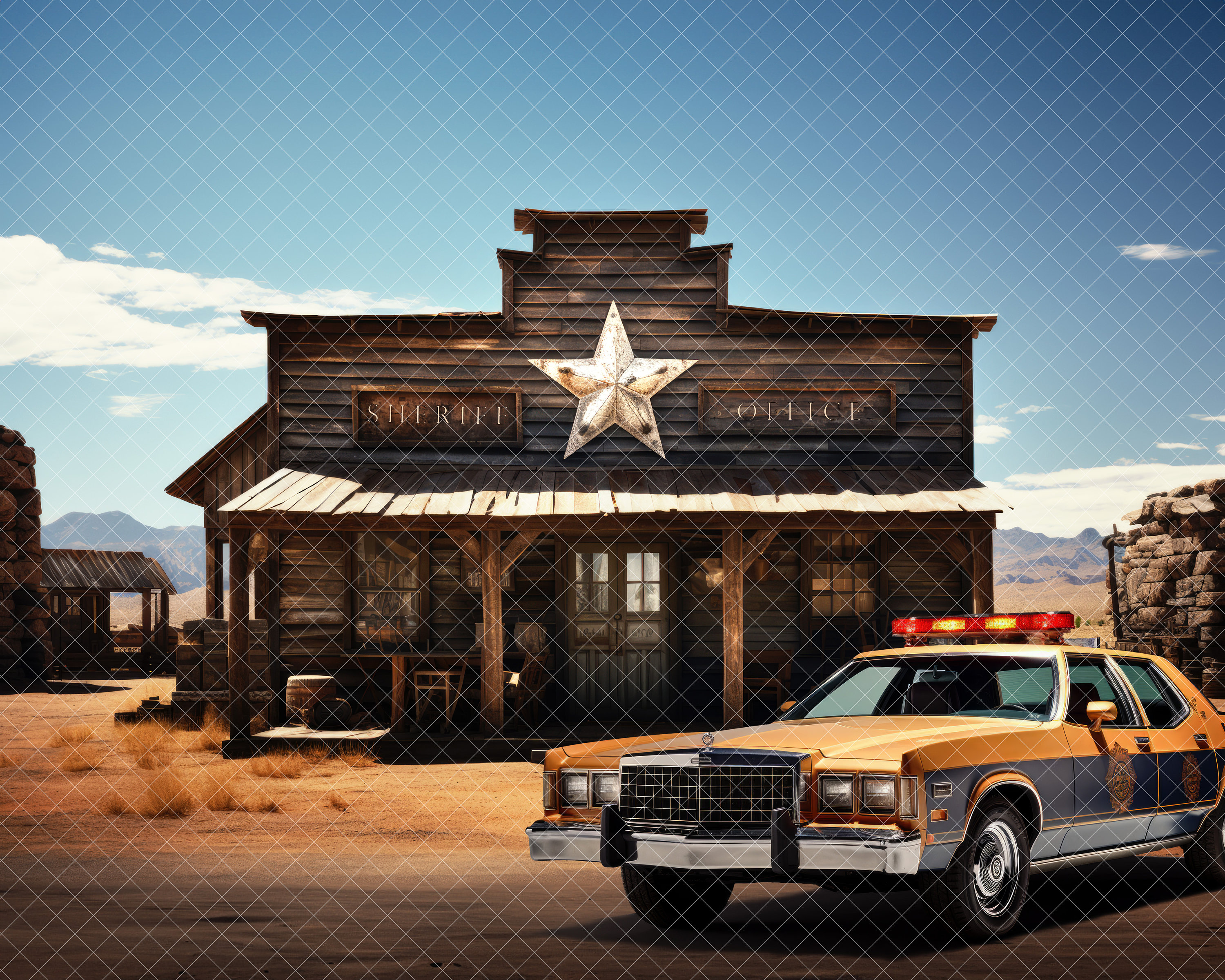 Four Old Western Digital Backgrounds Sheriff Office American - Etsy