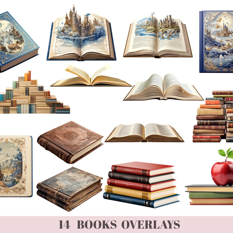 Scrapbook Overlays - Etsy