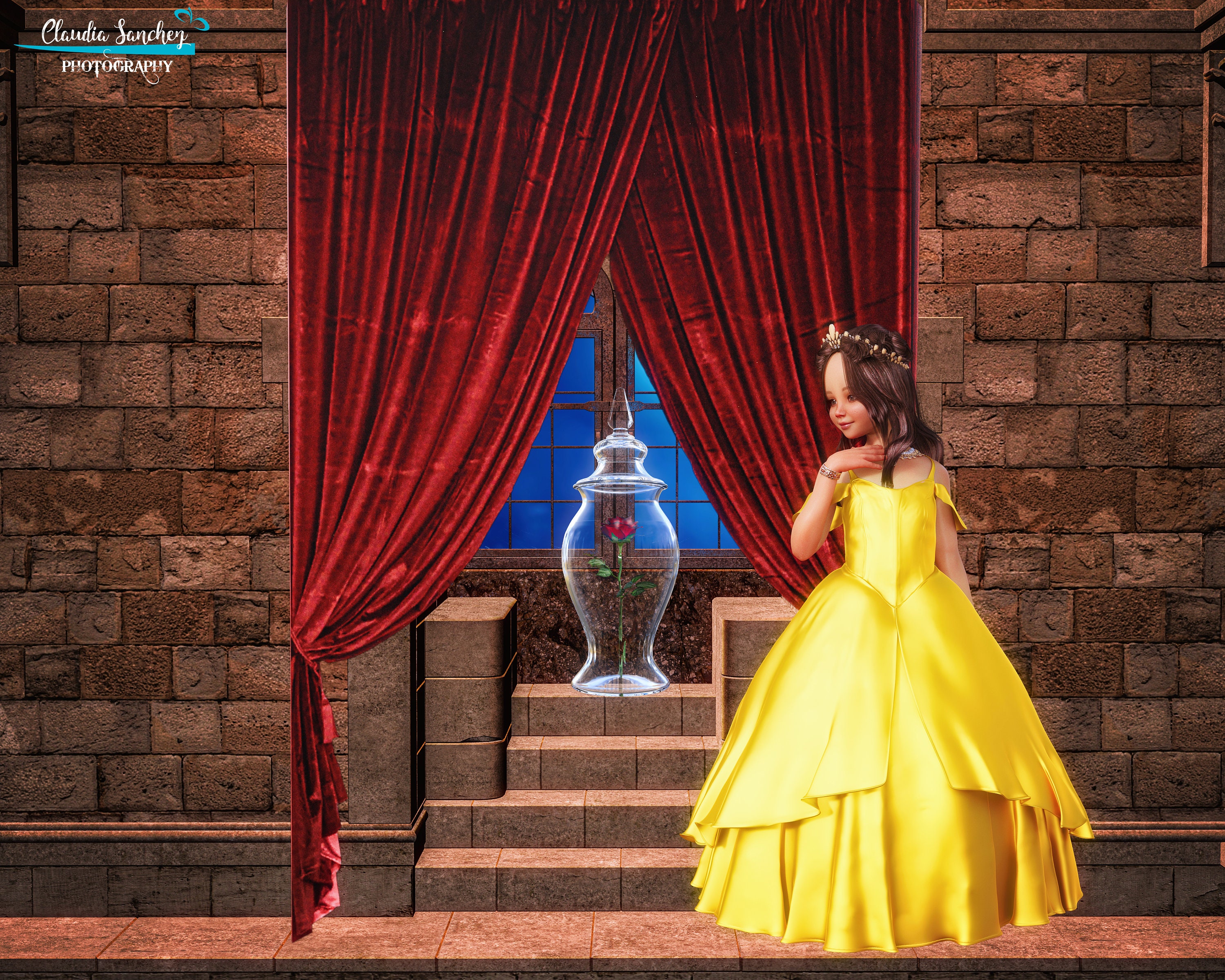 Beauty and the Beast Backgrounds, Princess Belle, Fairy Tale Palace ...