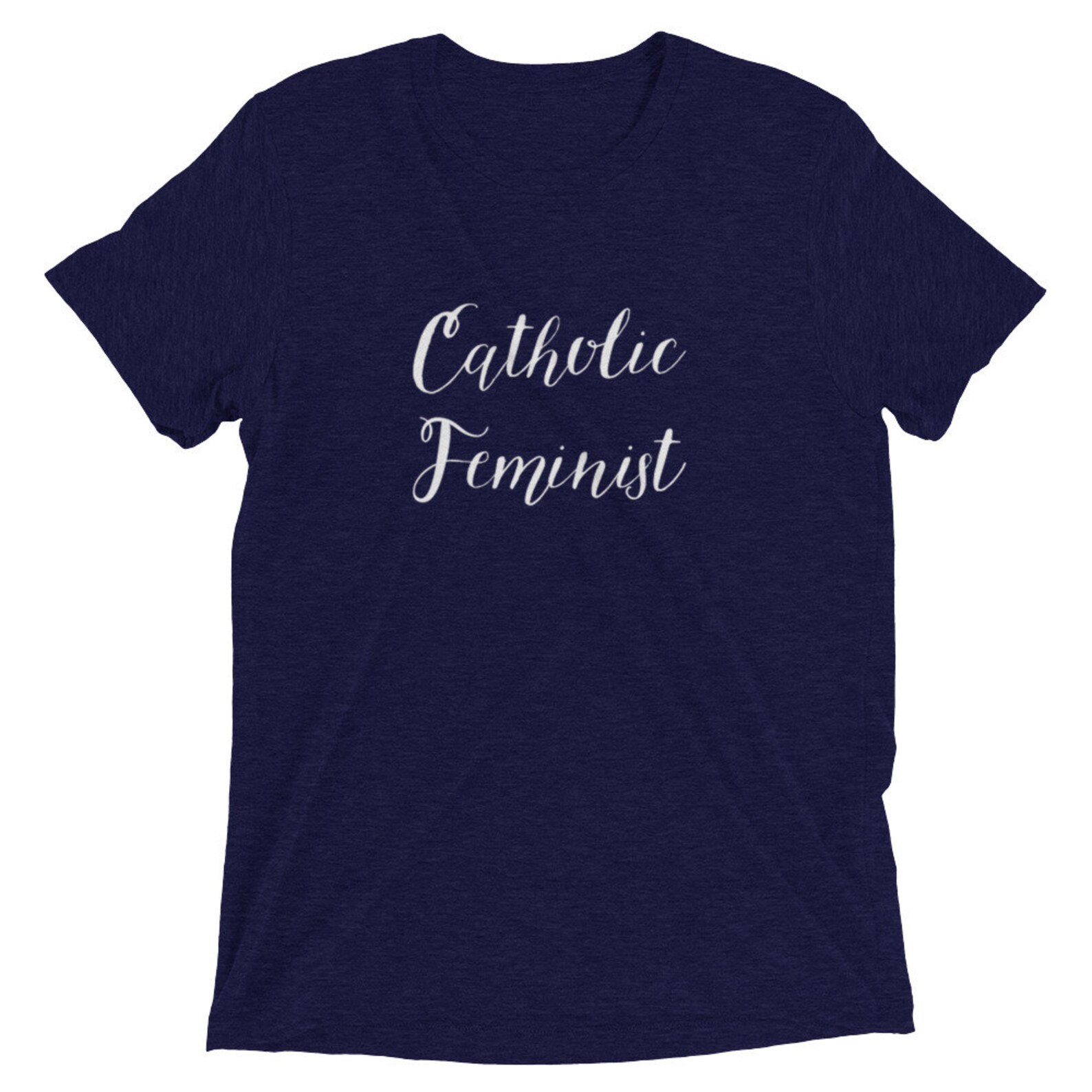 Catholic Feminist T-shirt, Catholic Women's Shirt, Catholic Mom Shirt ...
