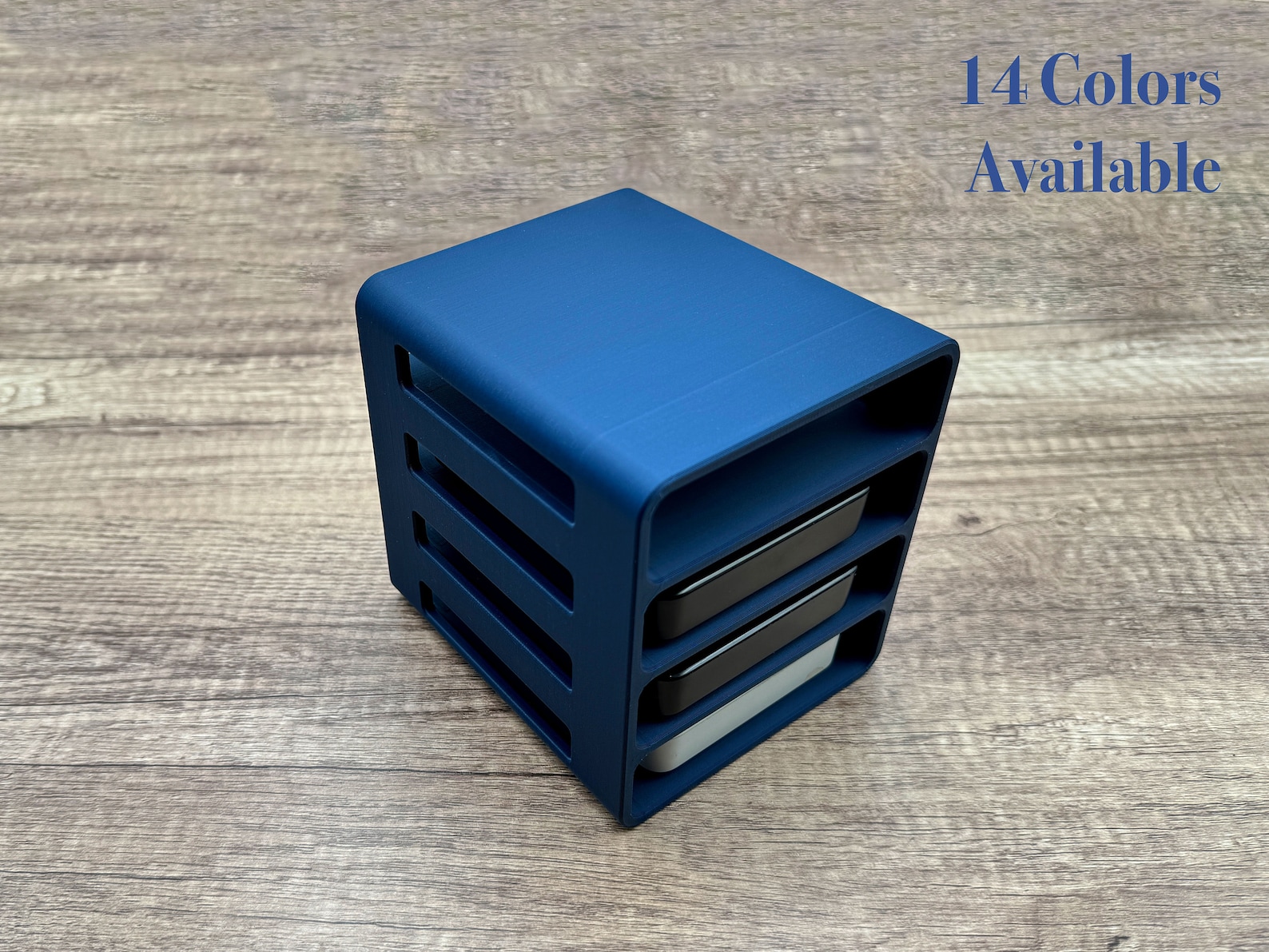 Hard Drive Organizer: 4-bay HDD AND SSD Stand, Horizontal or Vertical ...