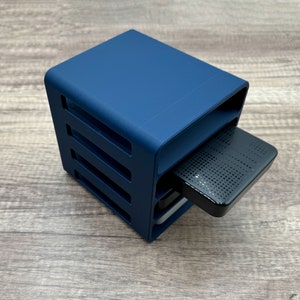 Hard Drive Organizer: 4-bay HDD AND SSD Stand, Horizontal or Vertical ...