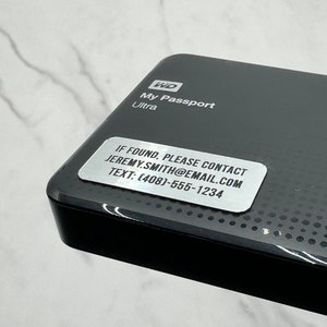SSD, Hard Drive and Tech Labels - Help Your Devices Get Back to You If ...