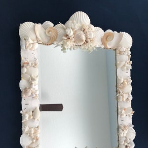 Extra Large Custom Seashell Mirror - Etsy