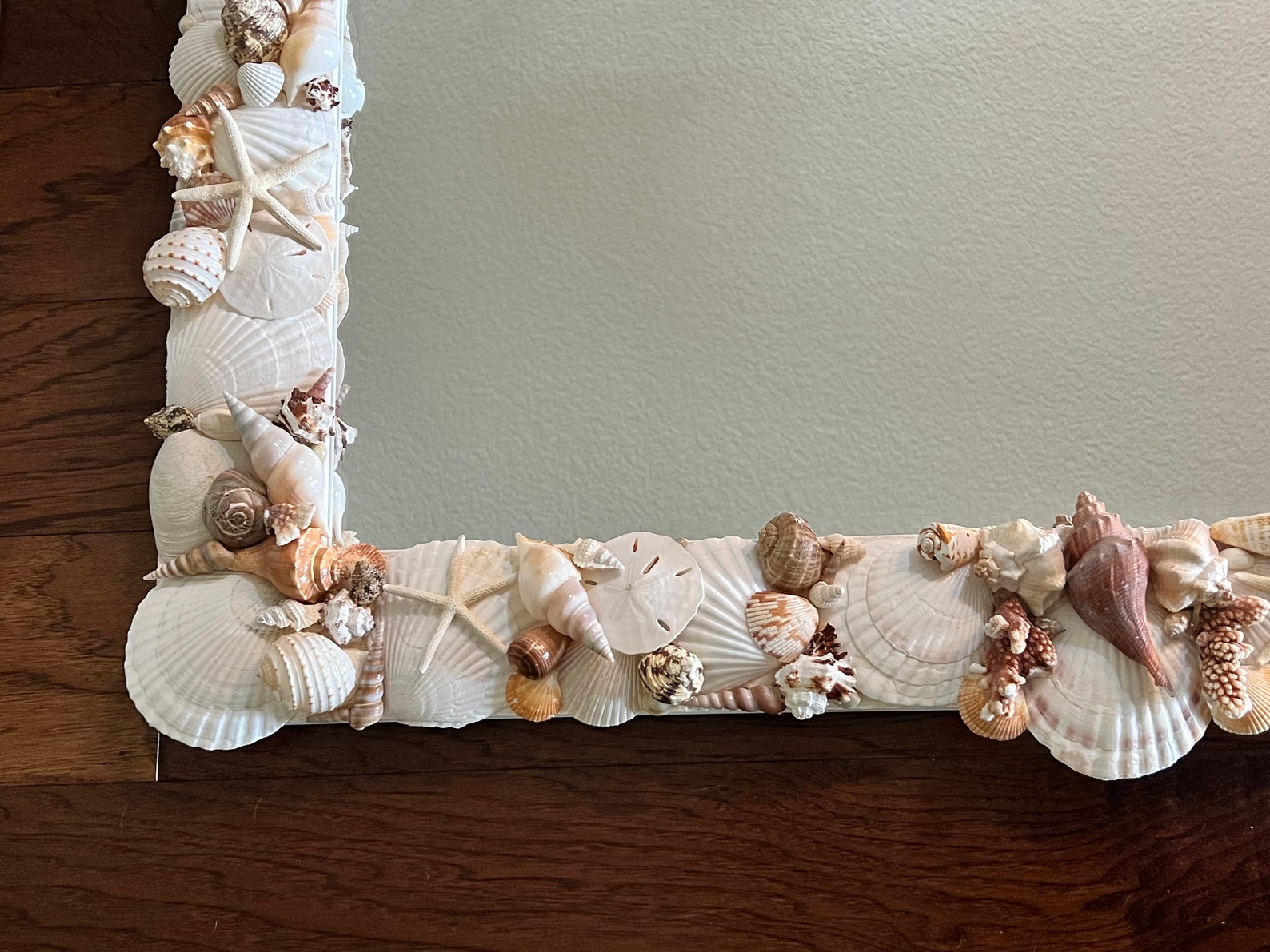 Extra Large Multicolor Custom Seashell Mirror - Etsy
