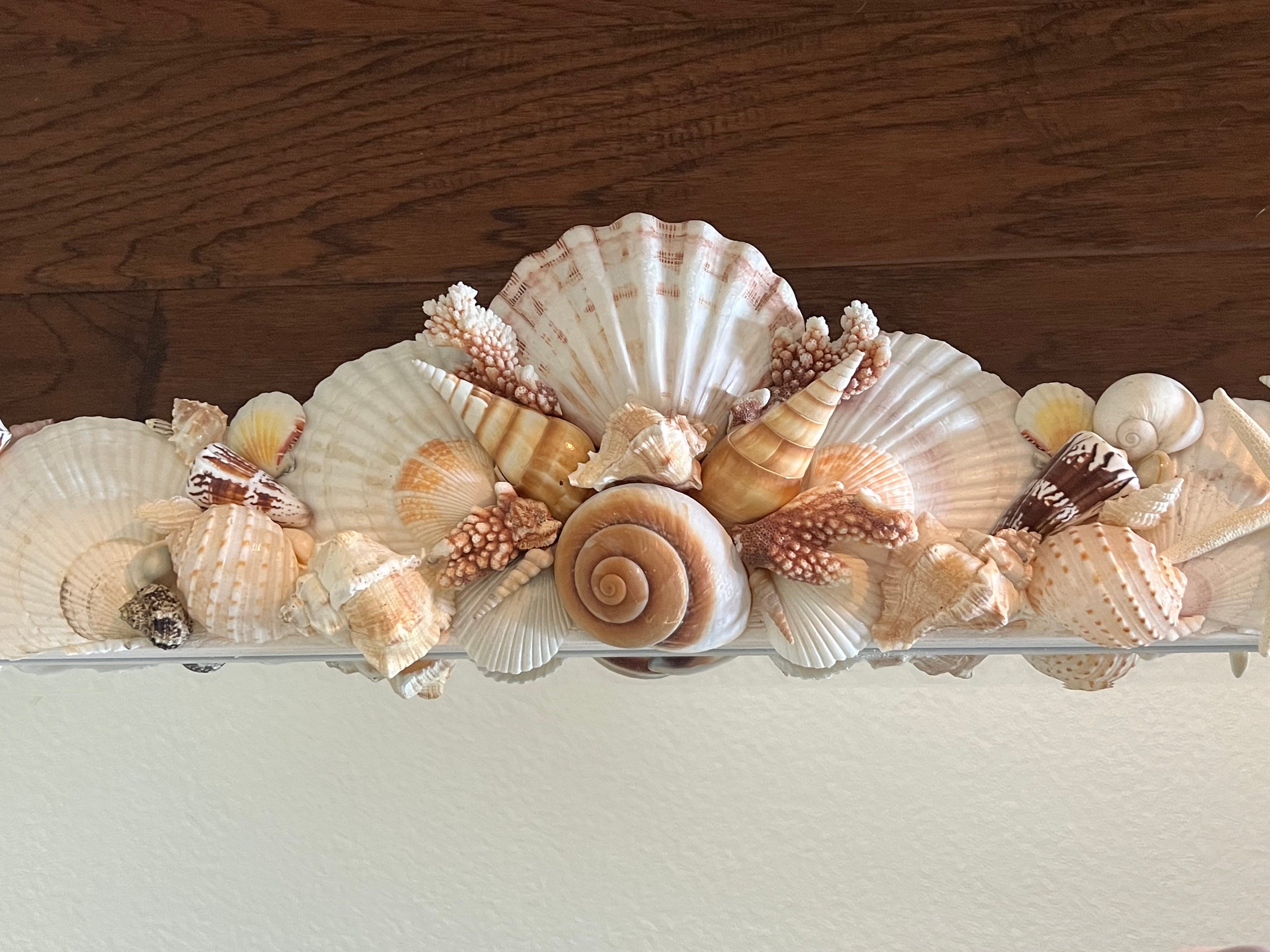 Extra Large Multicolor Custom Seashell Mirror - Etsy