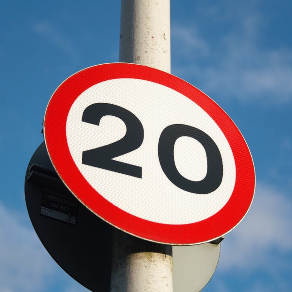 Custom Speed Limit Sign - Etsy