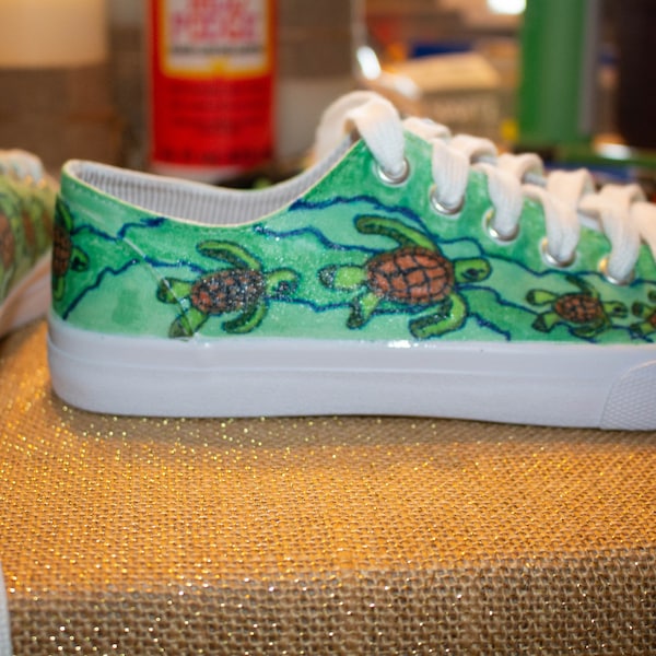 Turtle Shoes - Etsy