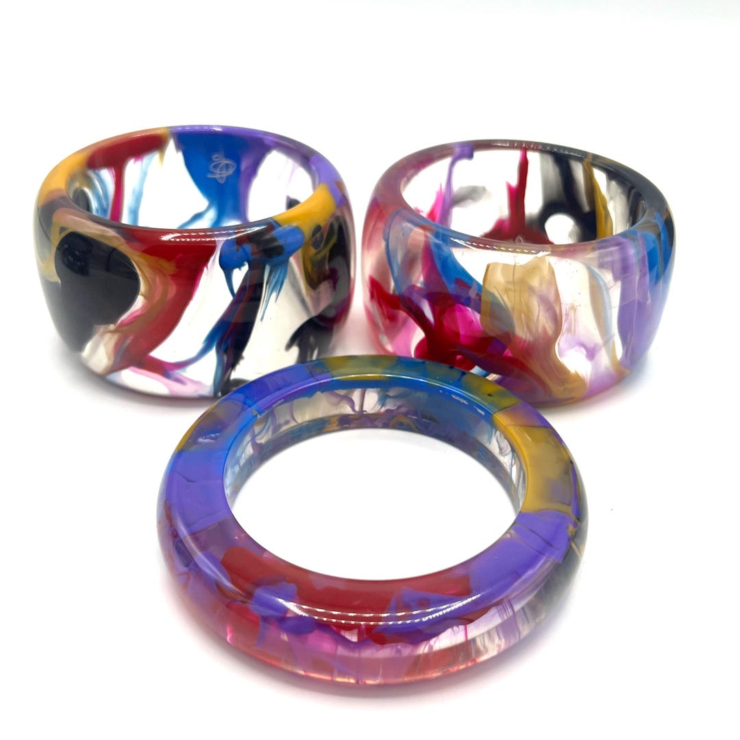 SOBRAL Resin Bracelet Set of 3 Bracelets Jackie Brazil by Carlos Sobral ...