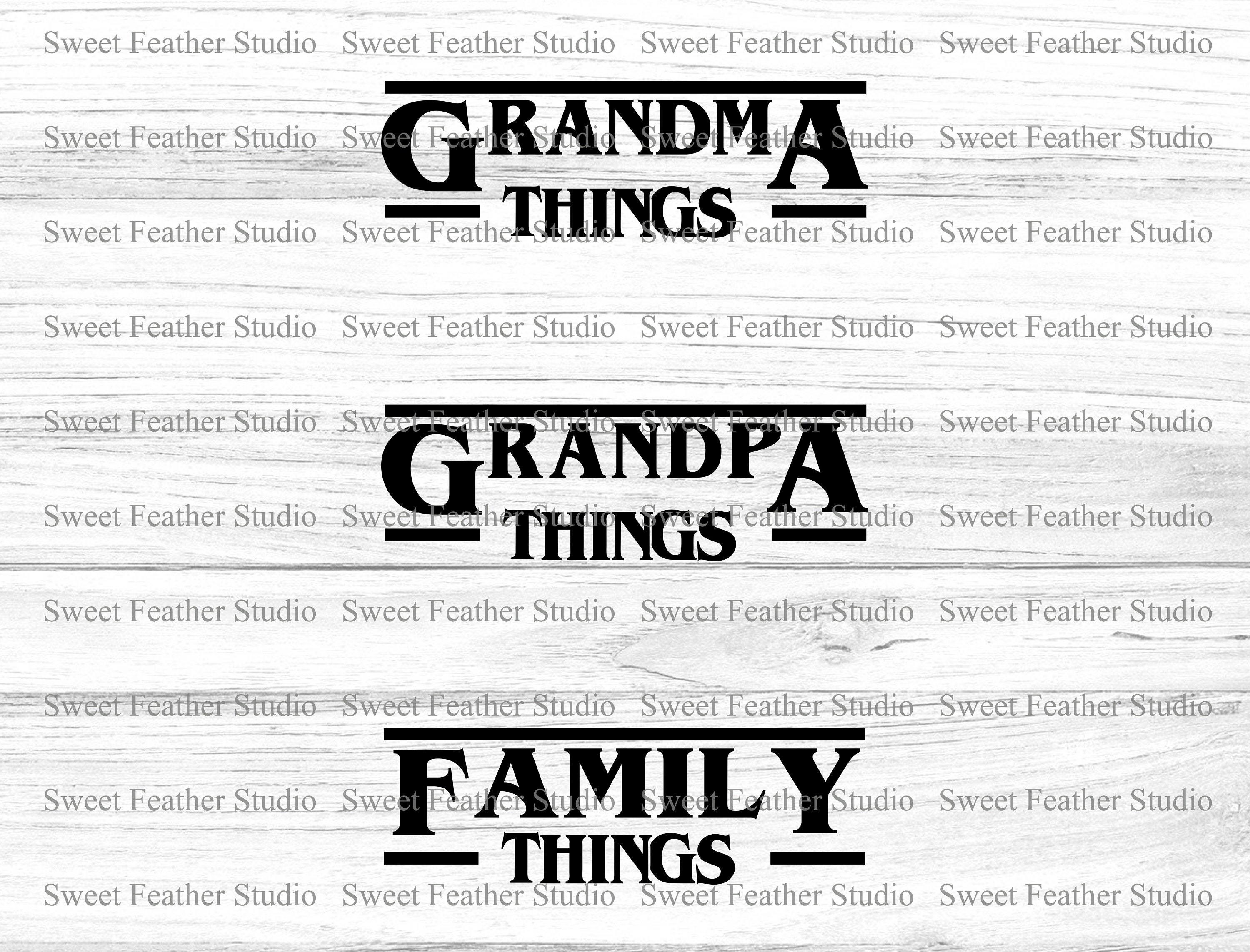 Mom Things Dad Things Family Things SVG Bundle 11 Designs - Etsy