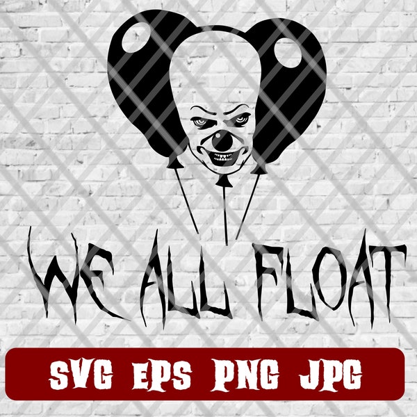 We All Float Svg - Etsy
