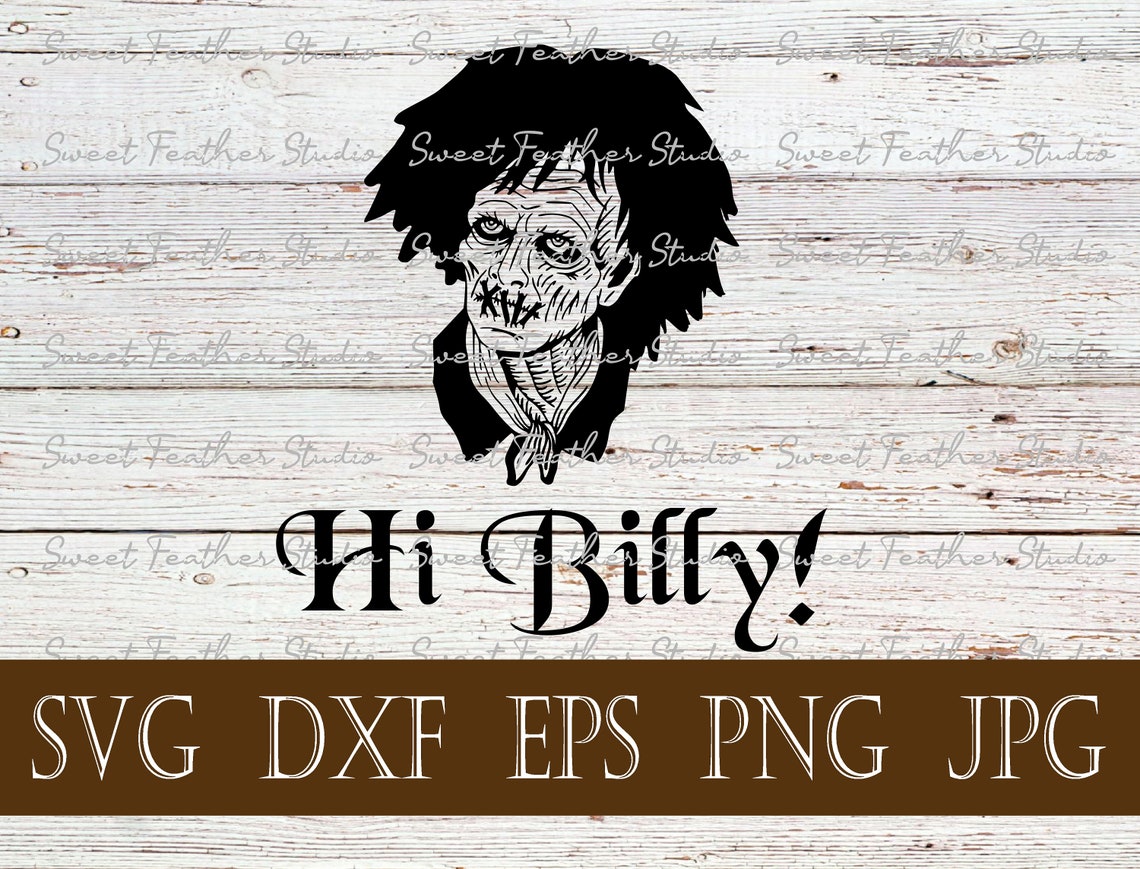 Billy From Hocus Pocus SVG and DXF Detailed Graphic for - Etsy Israel