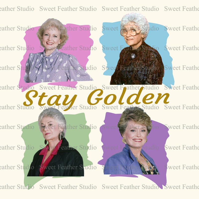 Golden Girls Clipart - Etsy
