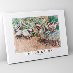 Odilon Redon Art Print| Odilon Redon Art Canvas | Odilon Redon-ballet ...