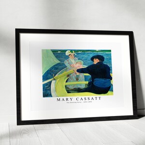 Mary Cassatt Print Download Digital File, Mary Cassatt - the Boating ...