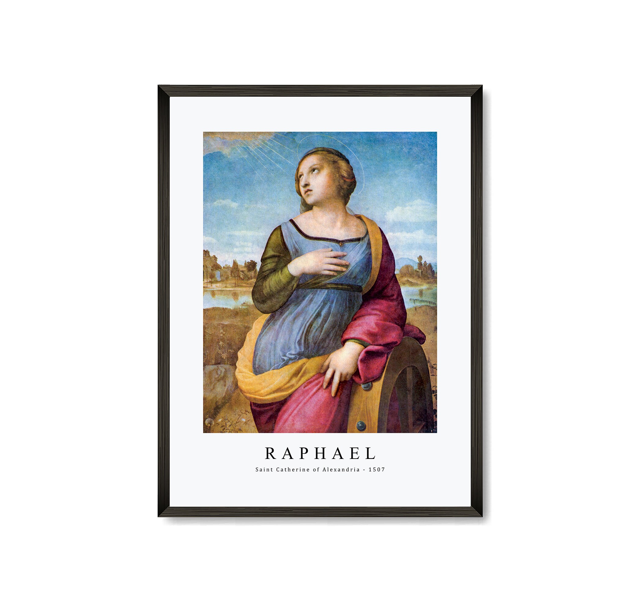 Raphael Print Download Digital File Raphael Saint Catherine - Etsy