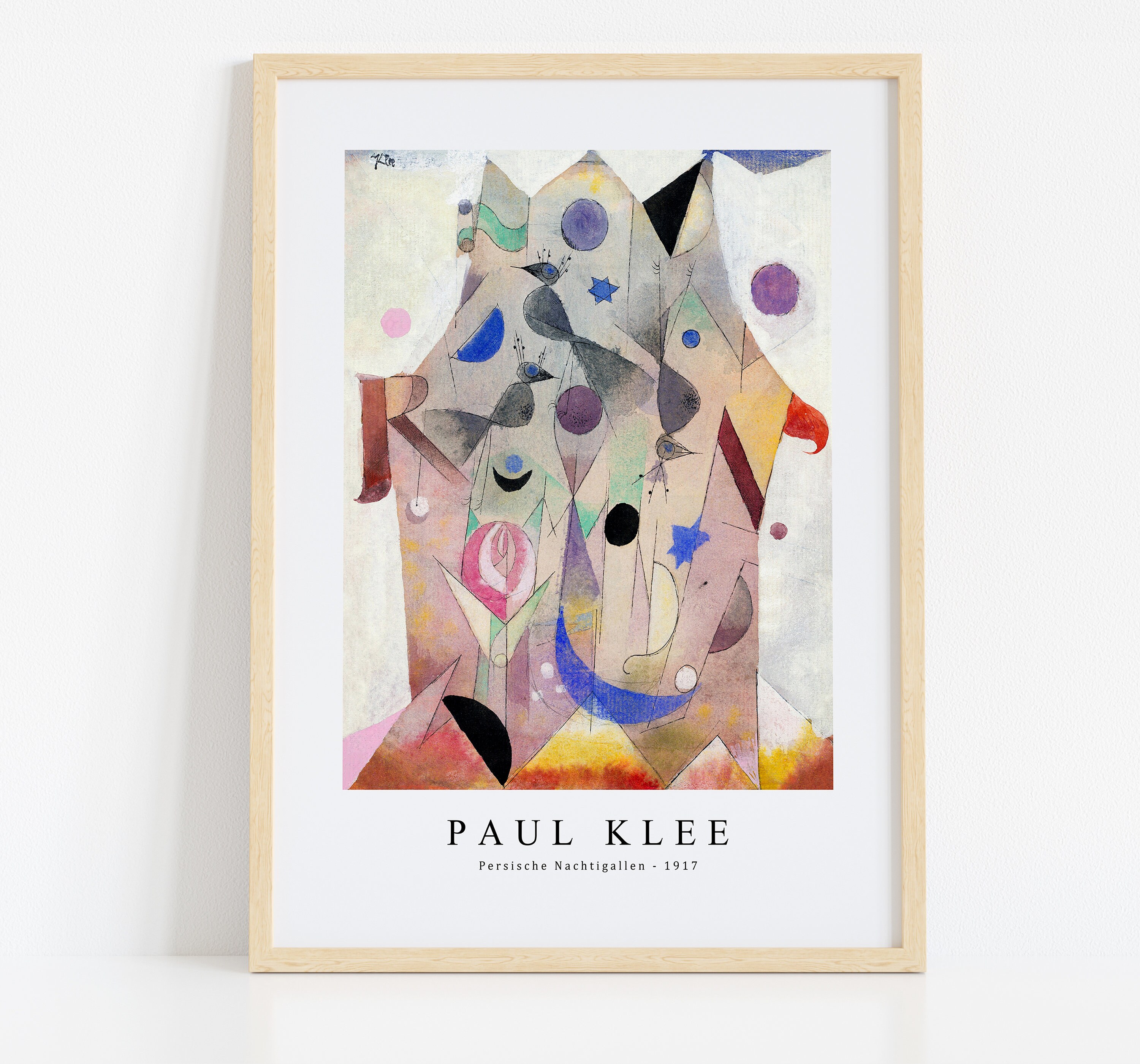 Paul Klee Print Download Digital File Paul Klee Persische - Etsy