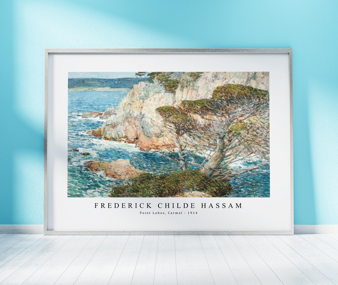 Frederick Childe Hassam Print Download Digital File - Point Lobos ...