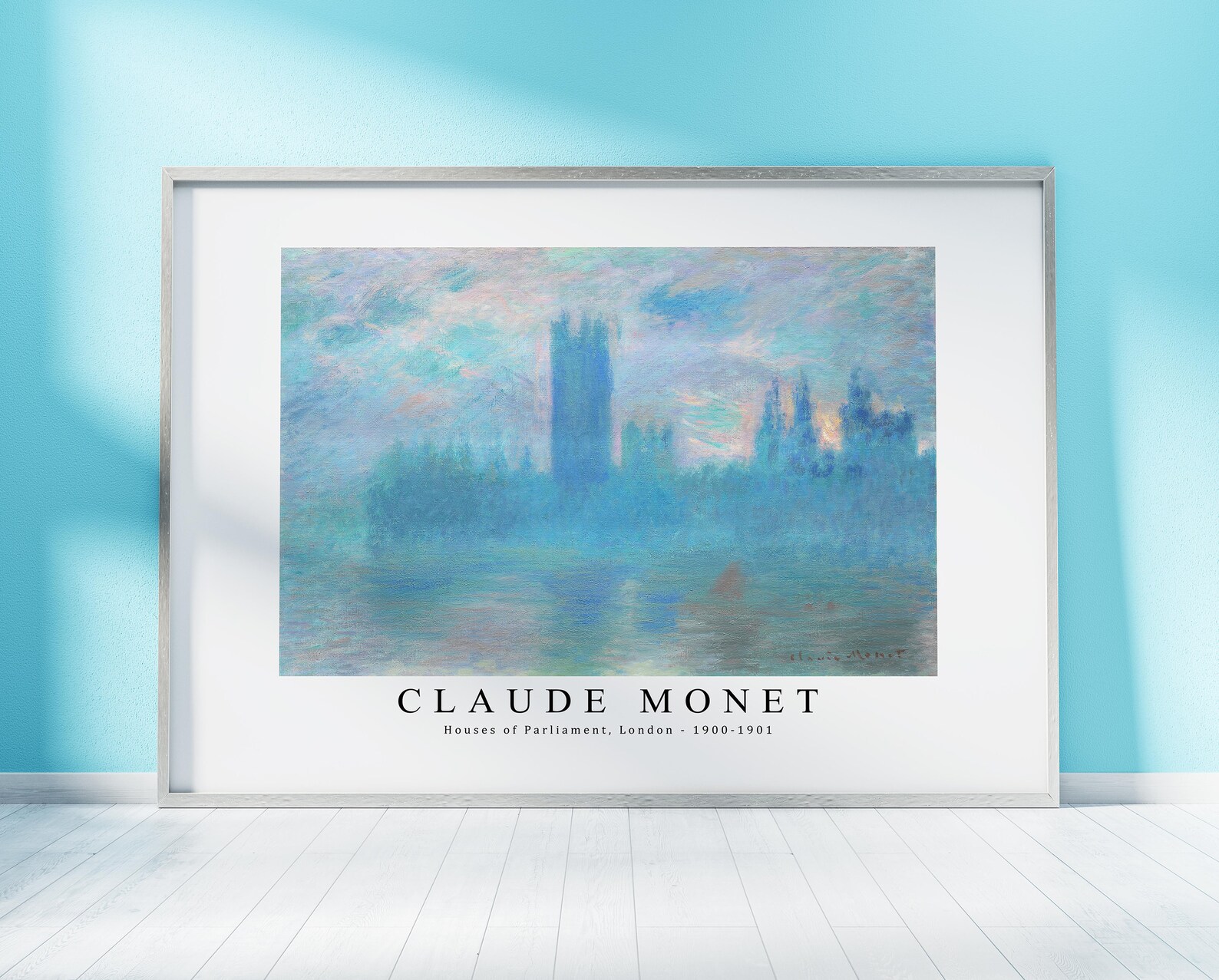 Claude Monet Print Download Digital File, Claude Monet Houses of ...