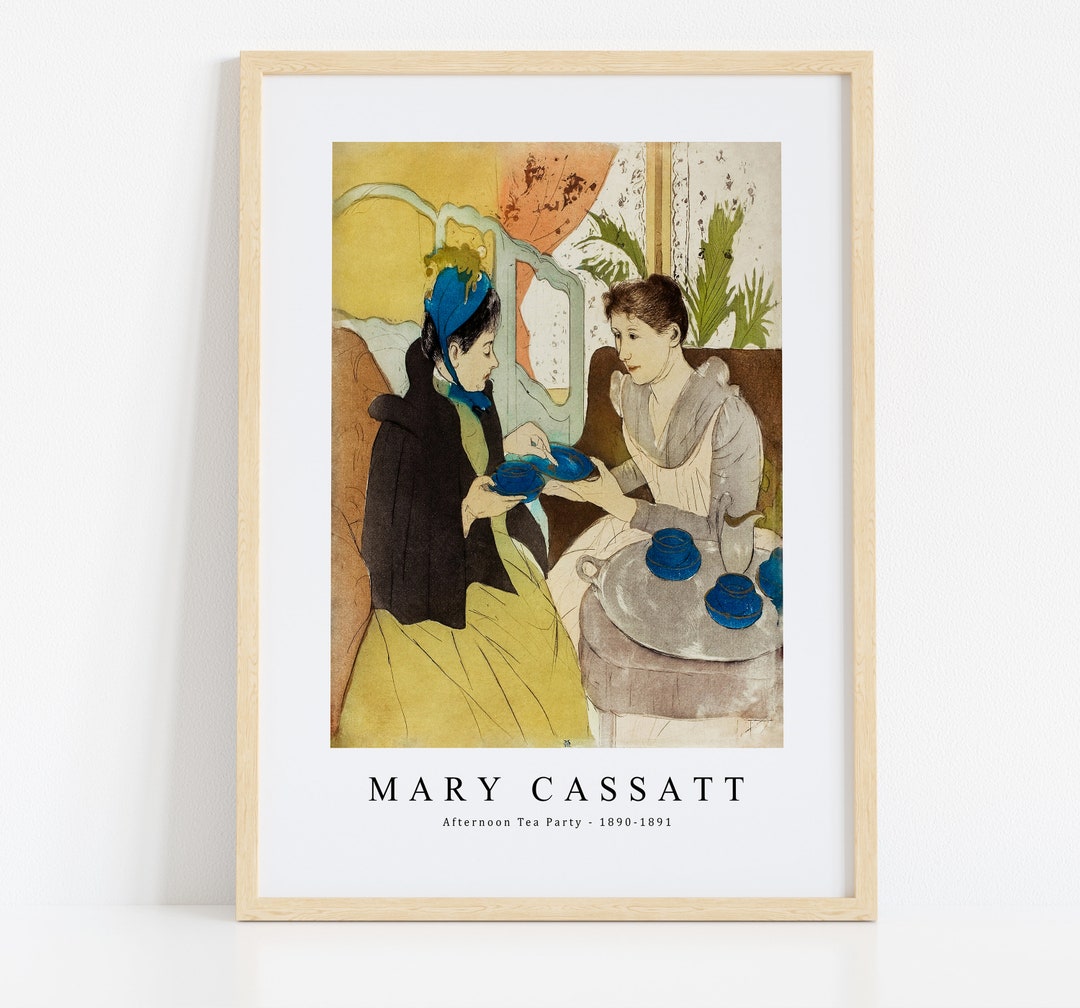Mary Cassatt Print Download Digital File,mary Cassatt - Afternoon Tea ...