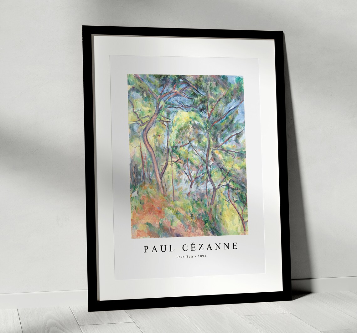 Paul Cezanne Print Download Digital File Paul Cezanne - Etsy