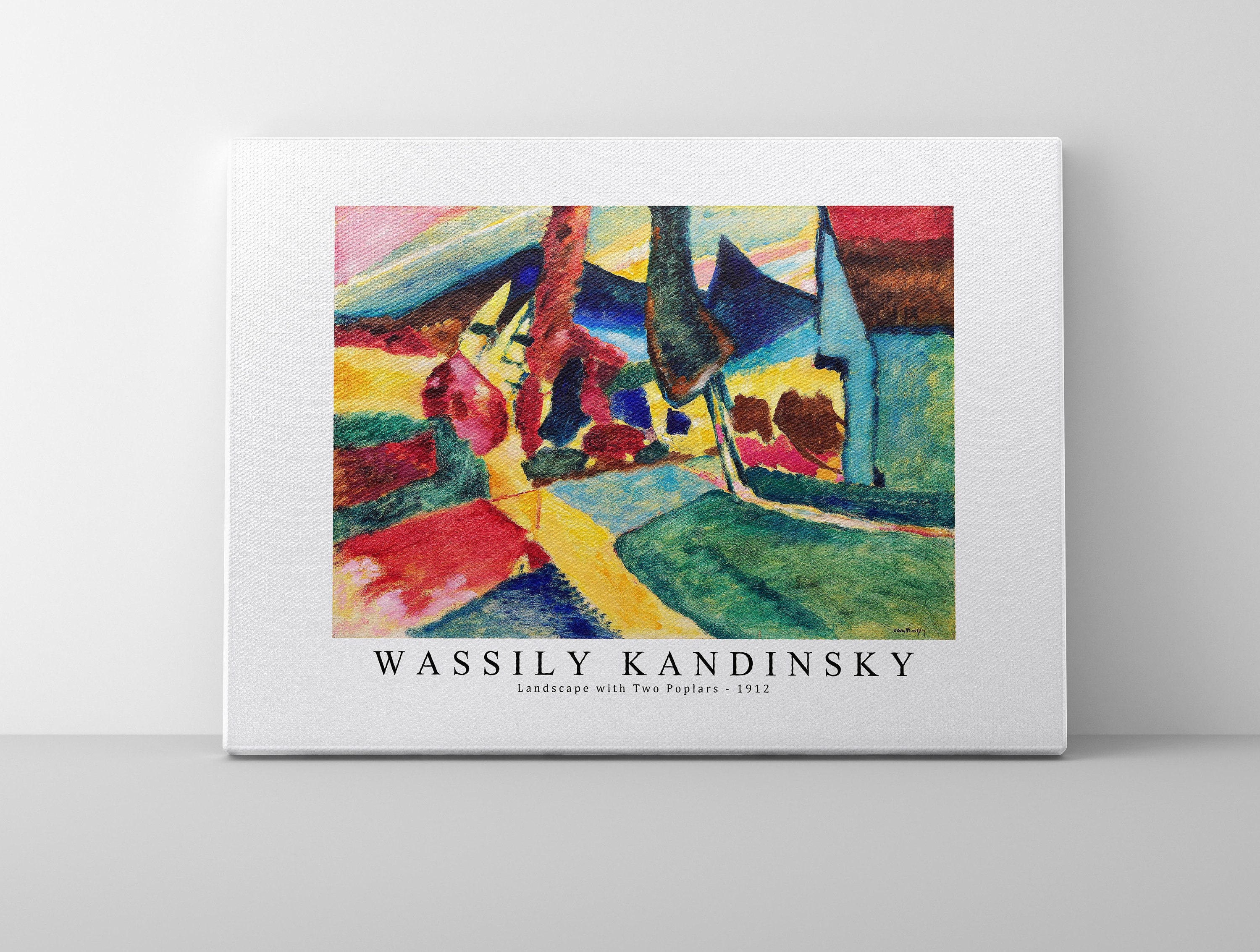 Wassily Kandinsky Art Print Wassily Kandinsky Art Canvas - Etsy