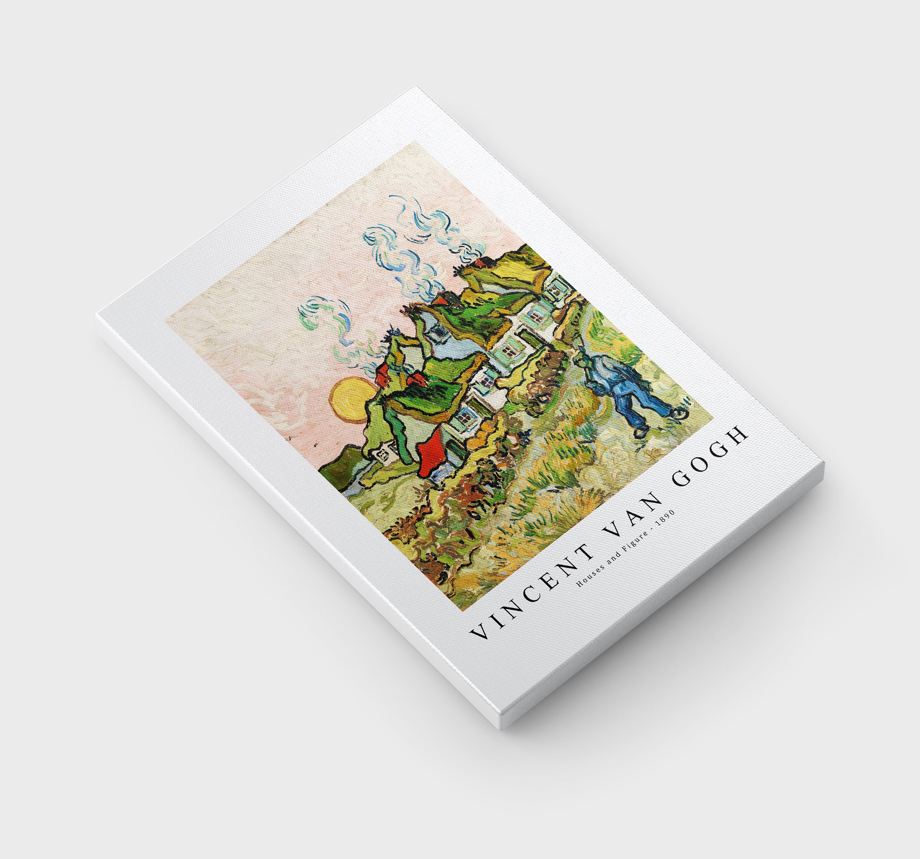 Van Gogh Print Download Digital File Van Gogh Houses and - Etsy
