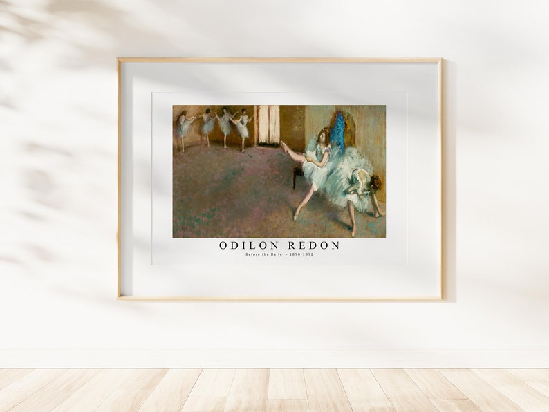 Odilon Redon Art Print| Odilon Redon Art Canvas | Odilon Redon-before ...