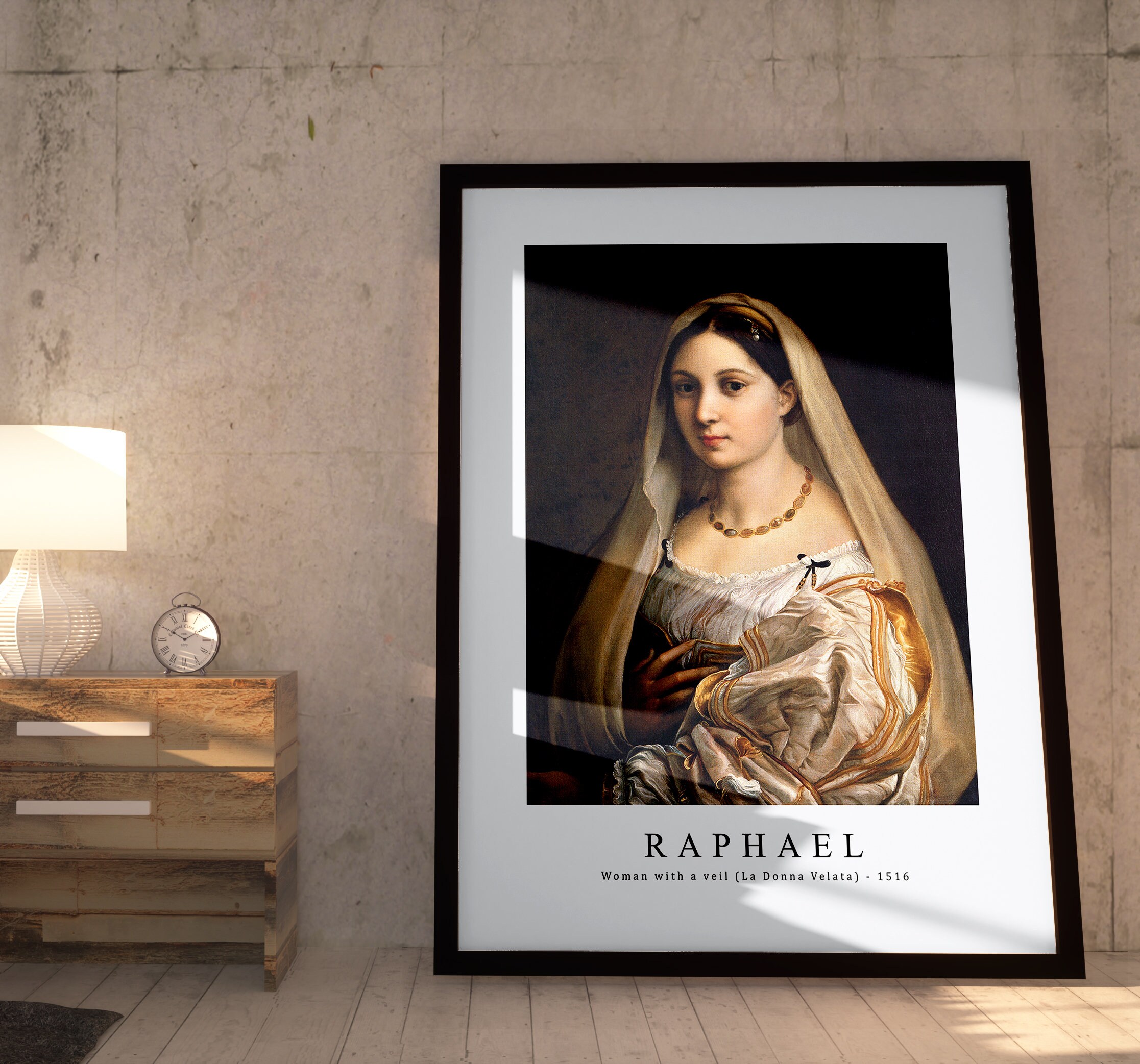 Raphael Print Download Digital File Raphael Woman With a - Etsy