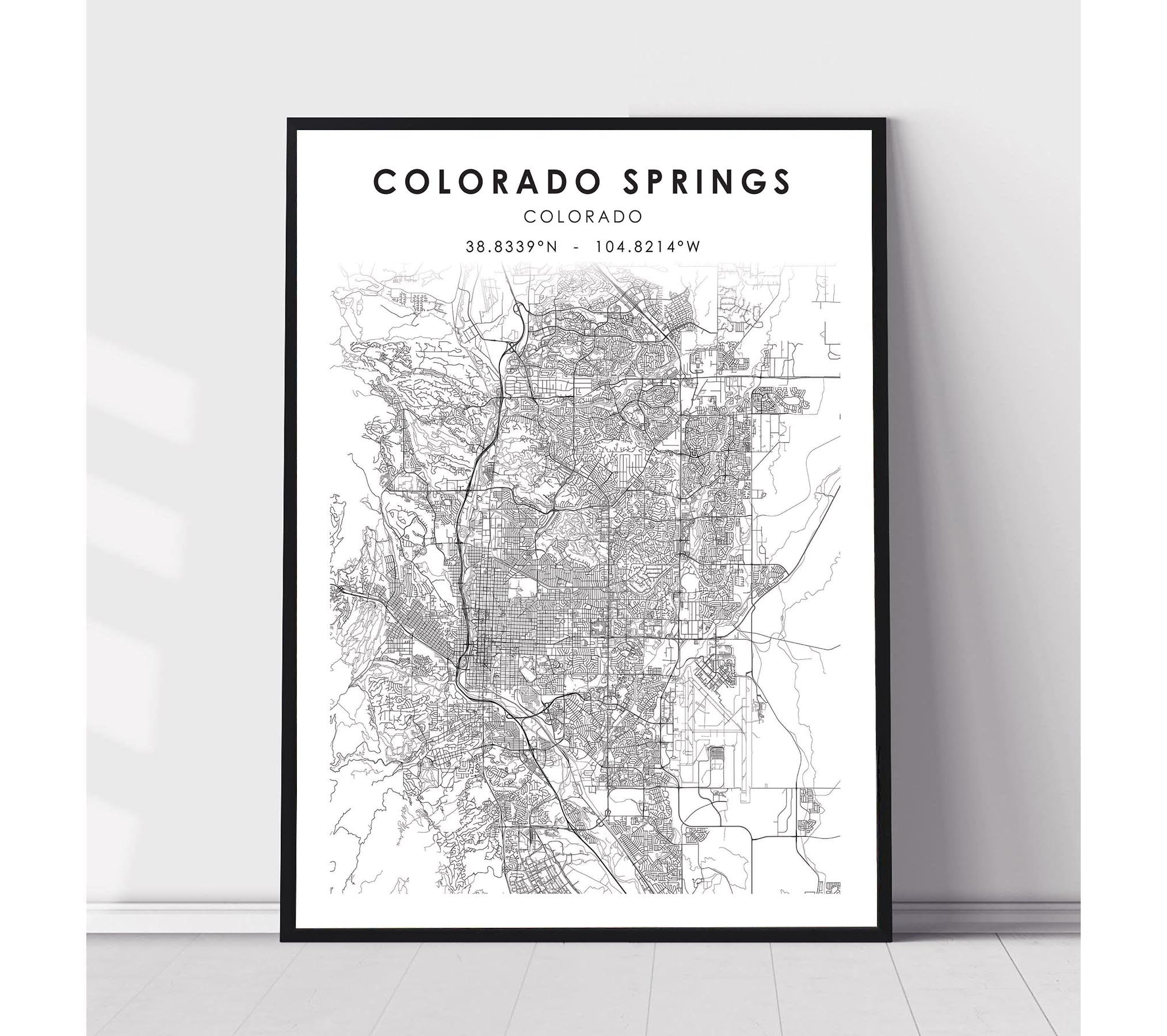 Simple Colorado Map