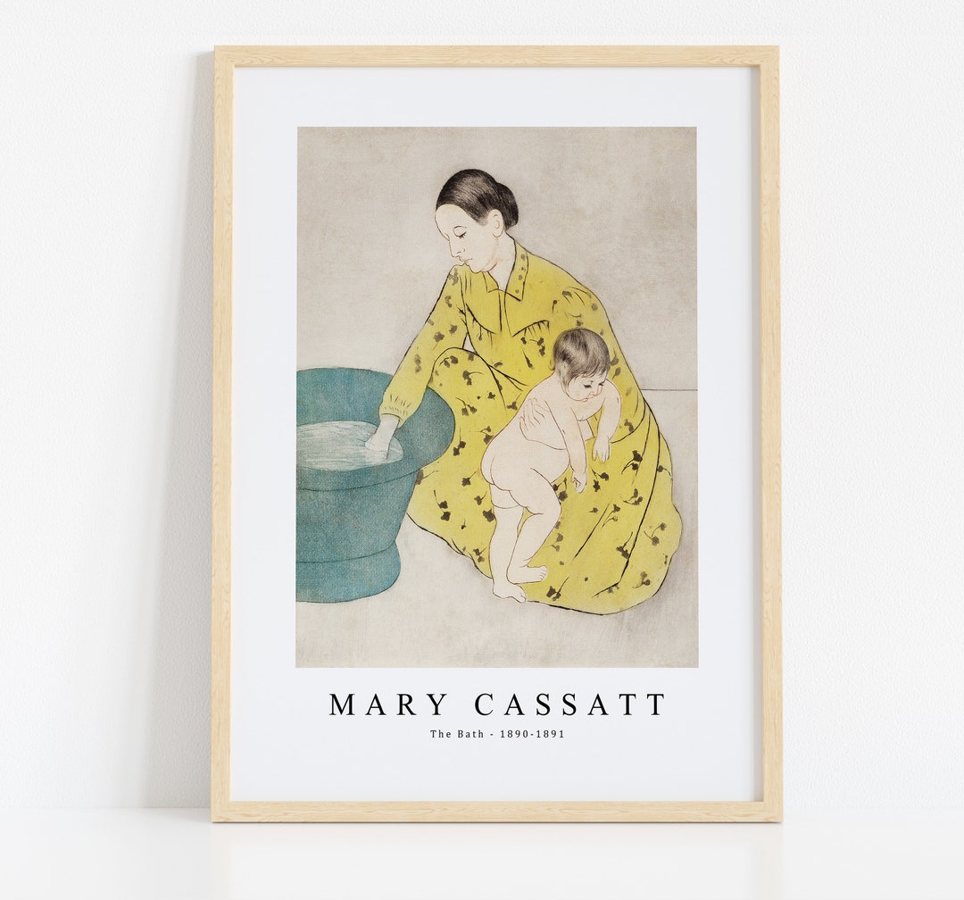 Mary Cassatt Print Download Digital File, Mary Cassatt - the Bath 1890 ...