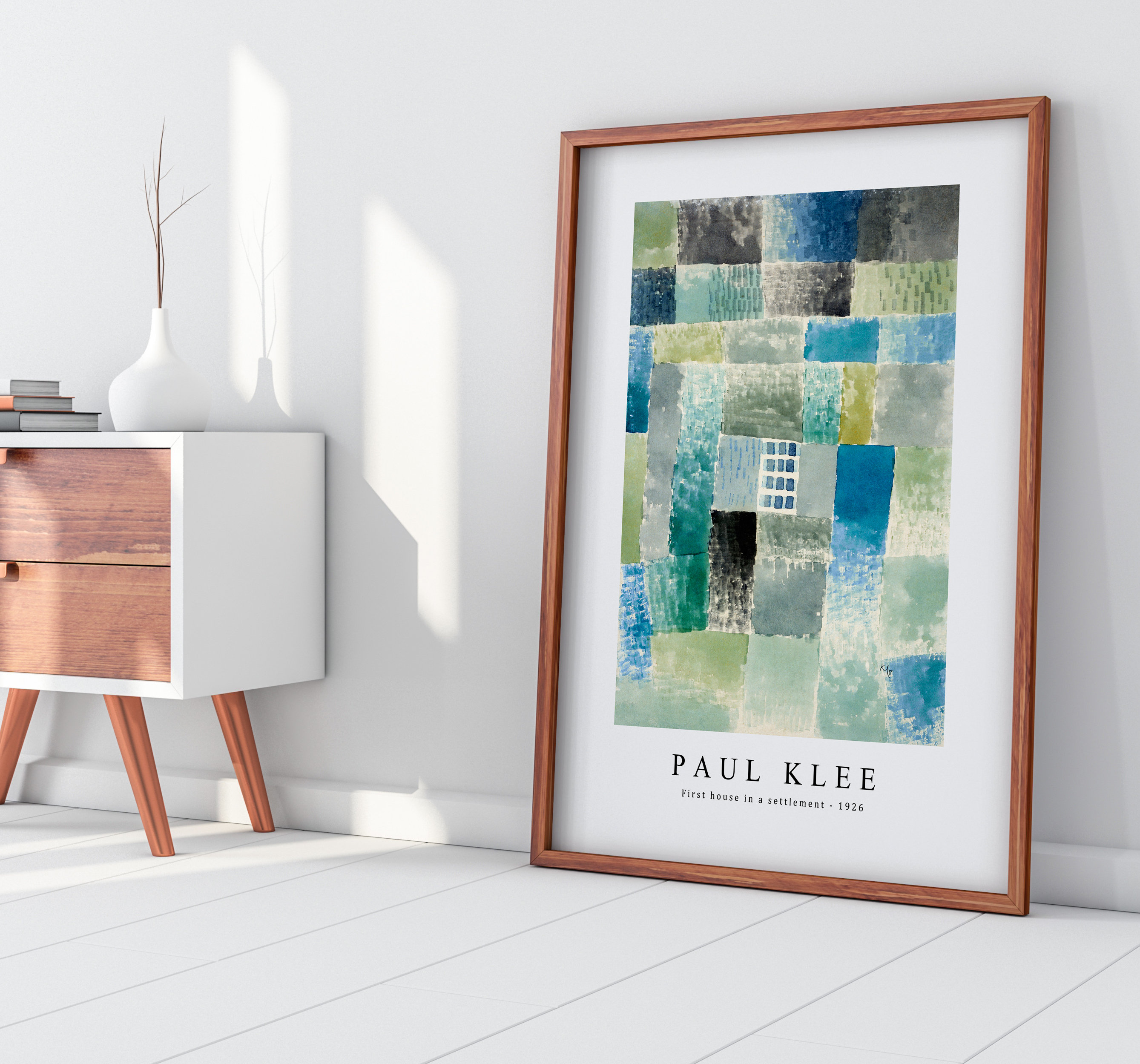 Paul Klee Art Print | Paul Klee-first House in a Settlement 1926 | Paul ...