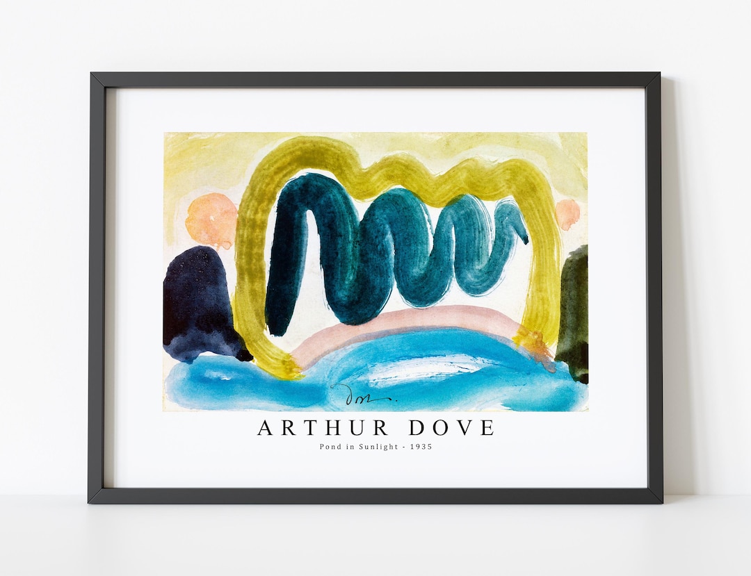Arthur Dove Art Print | Arthur Dove-pond in Sunlight 1935 | Arthur Dove ...