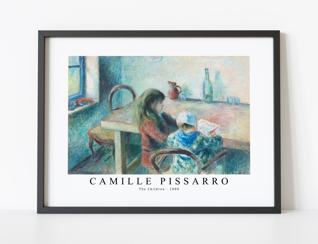 Camille Pissarro Art Print | Camille Pissarro-the Children 1880 ...