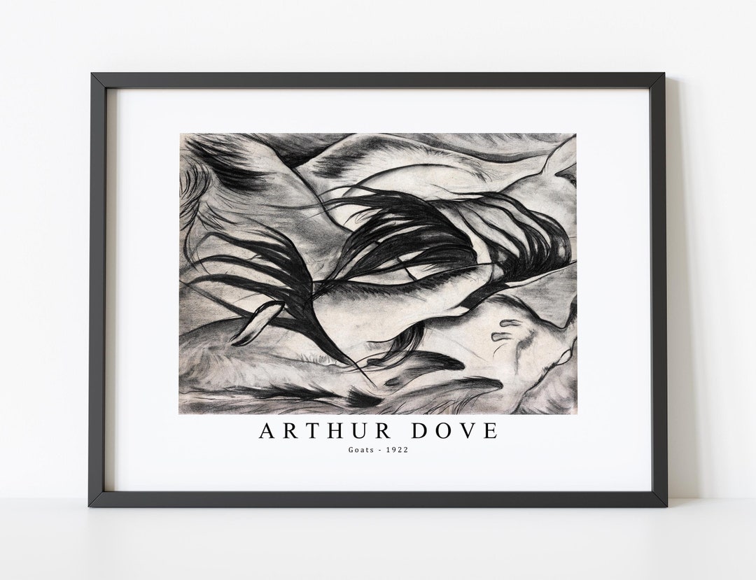 Arthur Dove Art Print | Arthur Dove-goats 1922 | Arthur Dove Wall Art ...