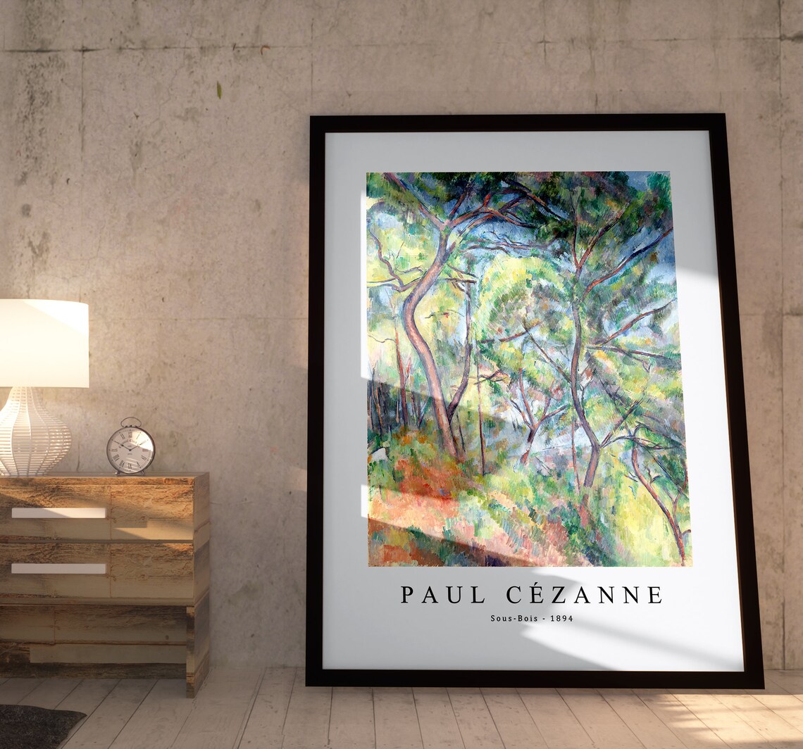 Paul Cezanne Print Download Digital File Paul Cezanne - Etsy