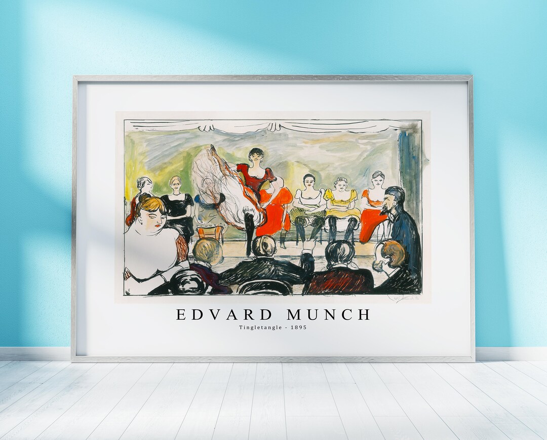 Edvard Munch Print Download Digital File, Edvard Munch - Tingletangle ...