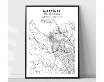 Martinez California - Etsy
