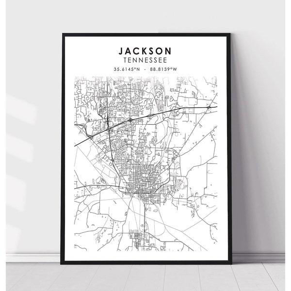 Tennessee Map - Etsy