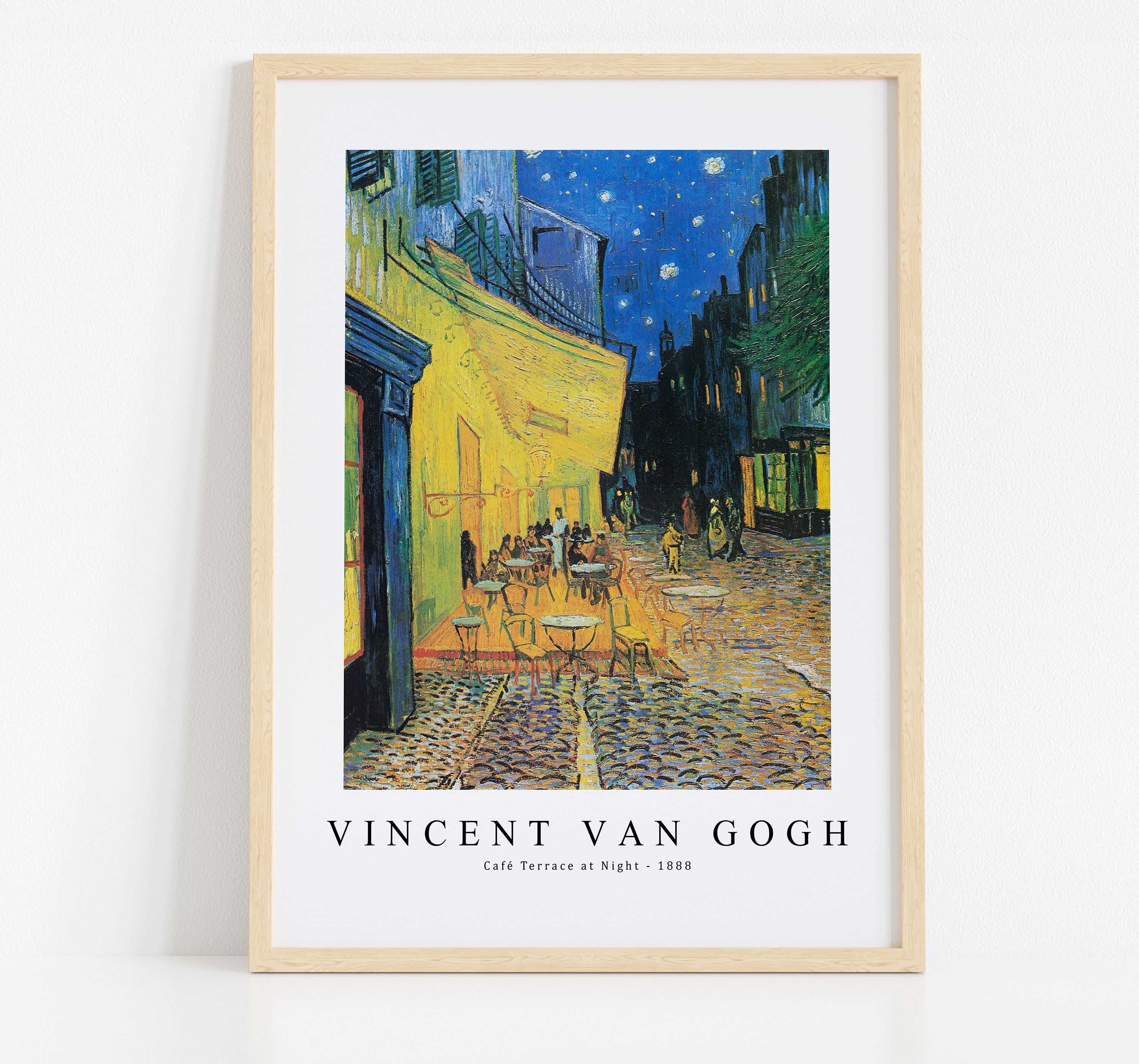 Van Gogh Print Download Digital File, Van Gogh Café Terrace at Night ...