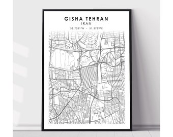 Tehran Iran Print - Etsy