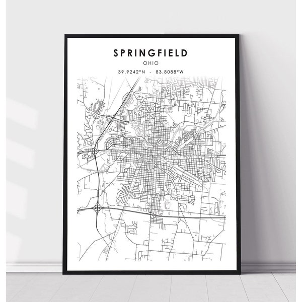 Springfield Ohio Art - Etsy