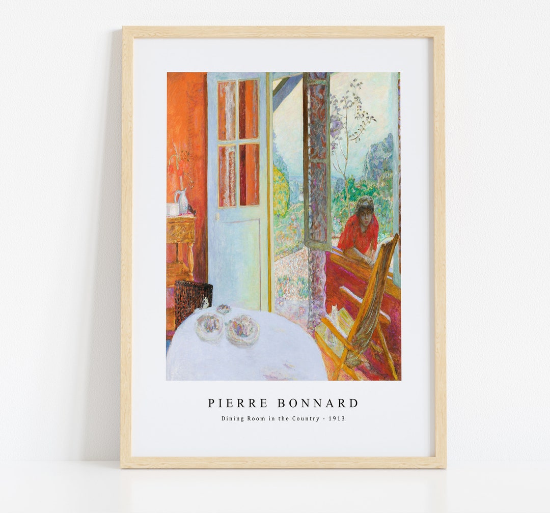 Pierre Bonnard Print Download Digital File - Dining Room in the Country ...