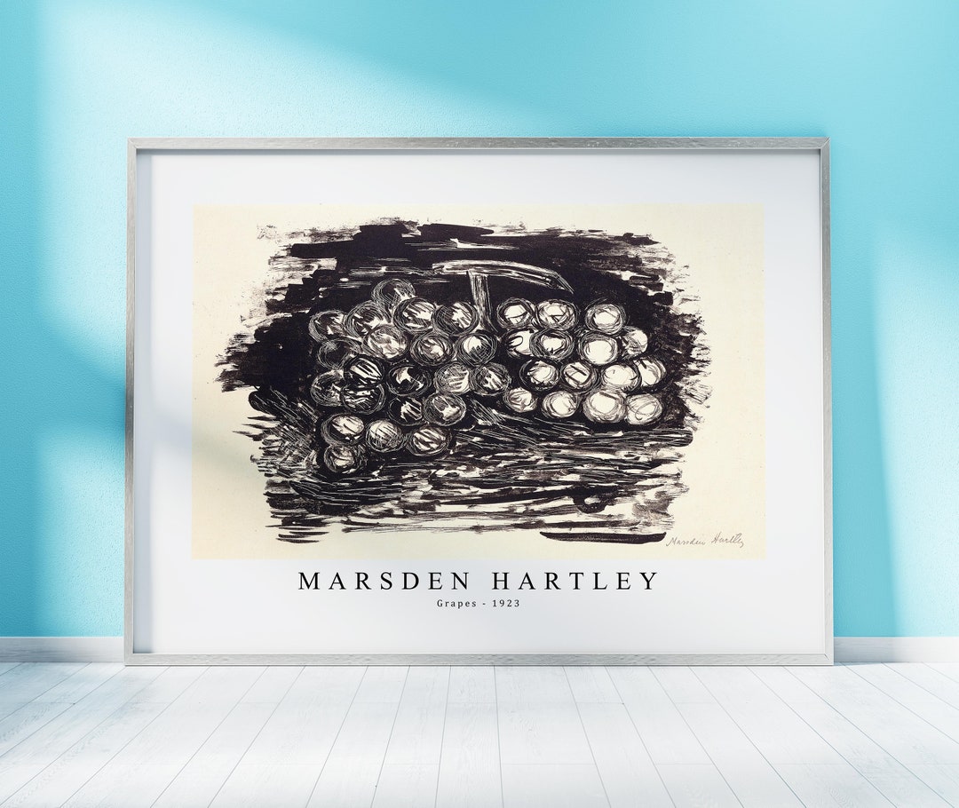 Marsden Hartley Print Download Digital File - Grapes (1923) Wall Art ...