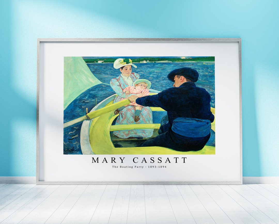 Mary Cassatt Print Download Digital File, Mary Cassatt - the Boating ...