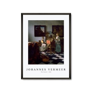 Johannes Vermeer Print Download Digital File, Johannes Vermeer - the ...