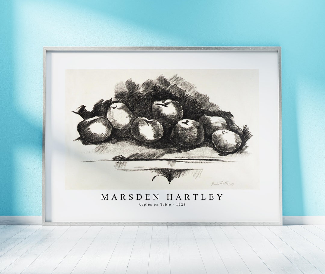 Marsden Hartley Print Download Digital File - Apples on Table (1923 ...