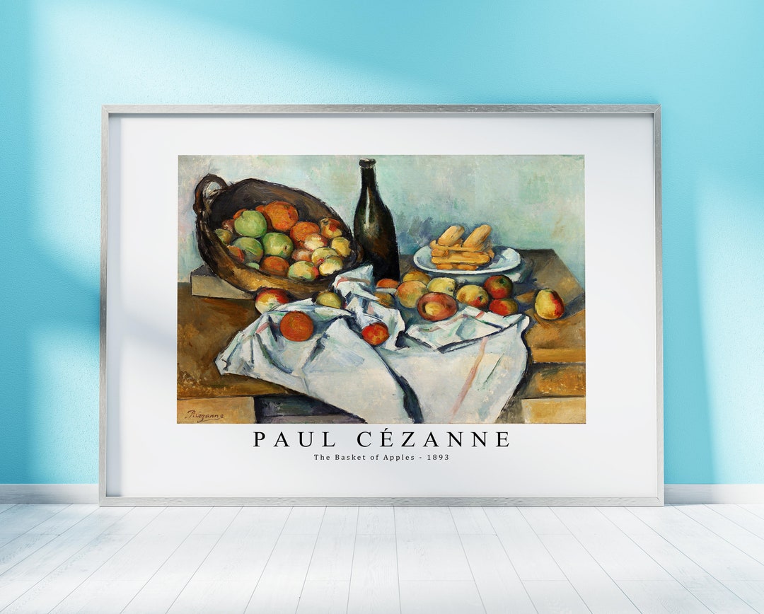 Paul Cezanne Print Download Digital File, Paul Cezanne - the Basket of ...