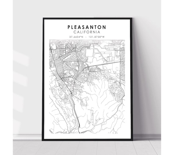 Pleasantville California Map